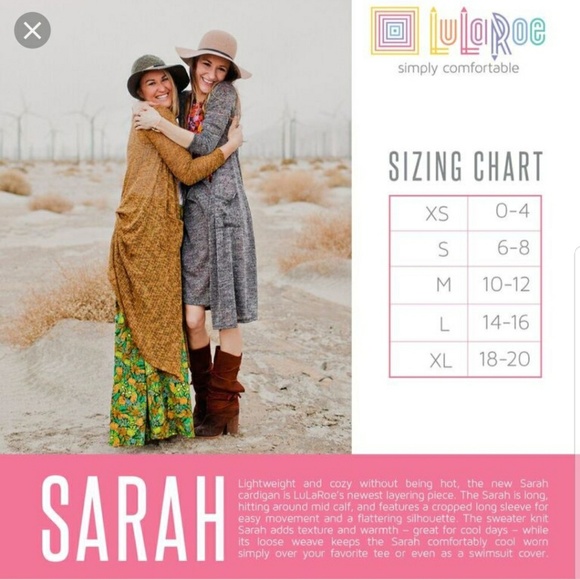 LuLaRoe | Jackets & Coats | Lularoe Sarah Medium Blue New | Poshmark